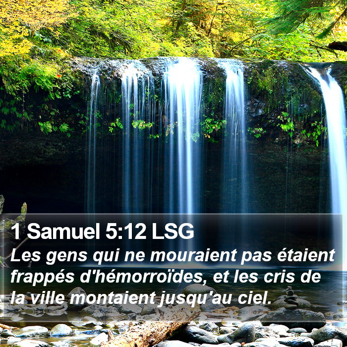 1 Samuel 5 Bible Images - 1 Samuel Chapter 5 LSG Bible Verse Pictures