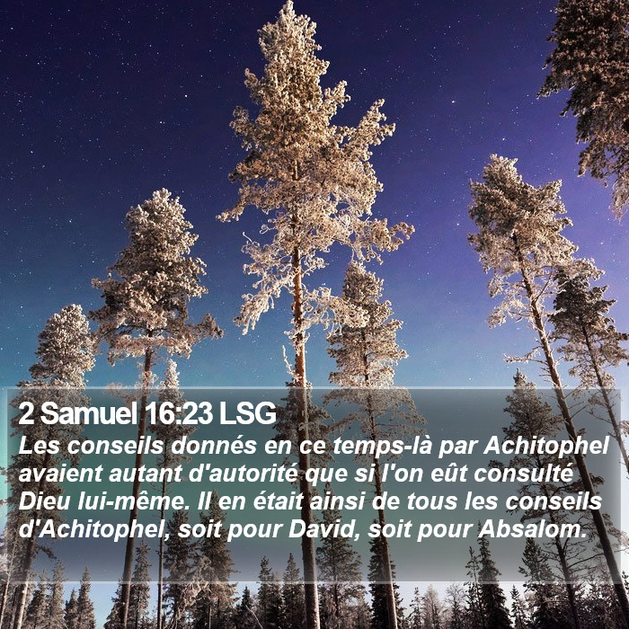 2 Samuel 16 Bible Images - 2 Samuel Chapter 16 LSG Bible Verse Pictures