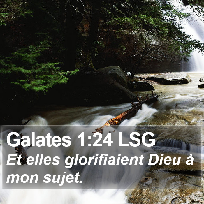 Galates 1 Bible Images - Galates Chapter 1 LSG Bible Verse Pictures