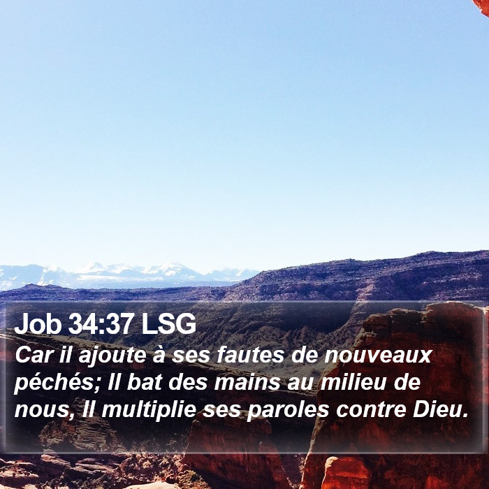 Job 34 Bible Images - Job Chapter 34 LSG Bible Verse Pictures