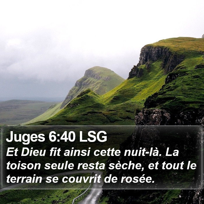 Juges 6 Bible Images - Juges Chapter 6 LSG Bible Verse Pictures