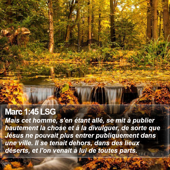 Marc 1 Bible Images - Marc Chapter 1 LSG Bible Verse Pictures