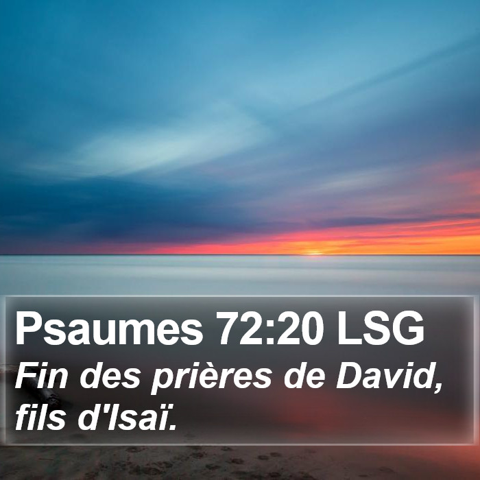 Psaumes 72 Bible Images - Psaumes Chapter 72 LSG Bible Verse Pictures
